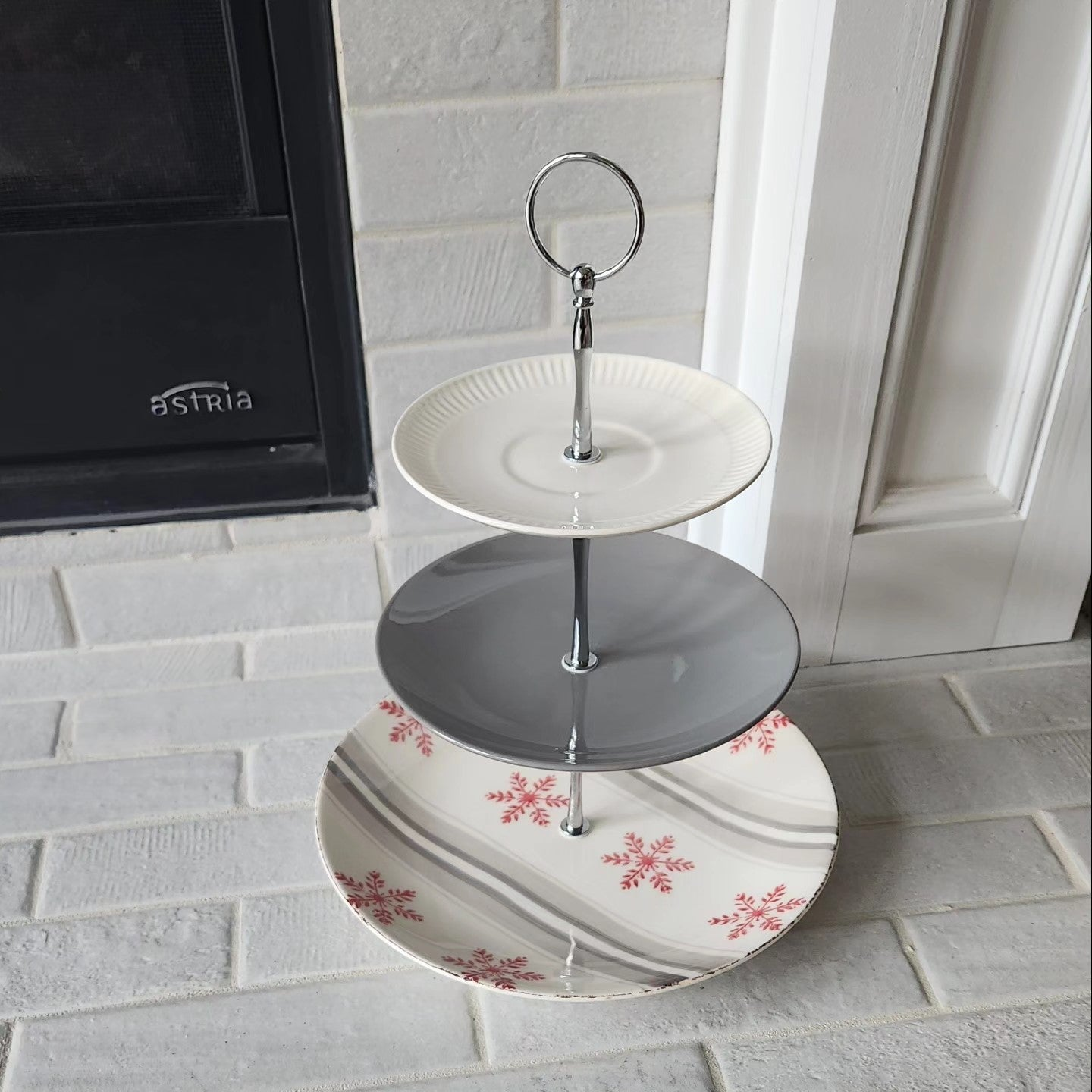 Tiered Trays – Vintage Red Creations